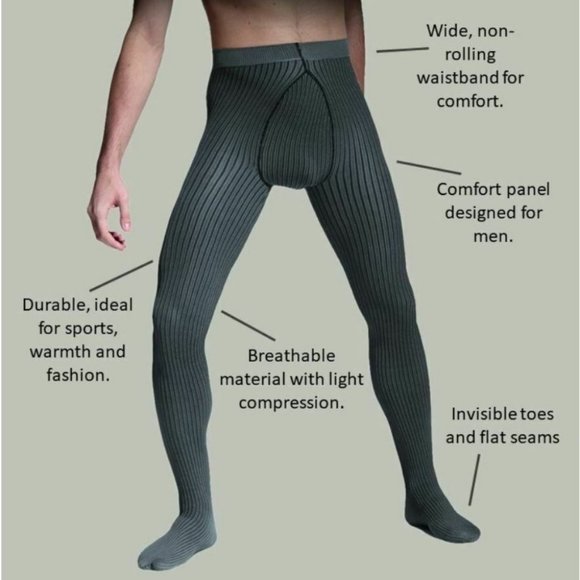 ADRIAN | Underwear & Socks | Mens Sheer Tights 2 Denier Adrian Street ...